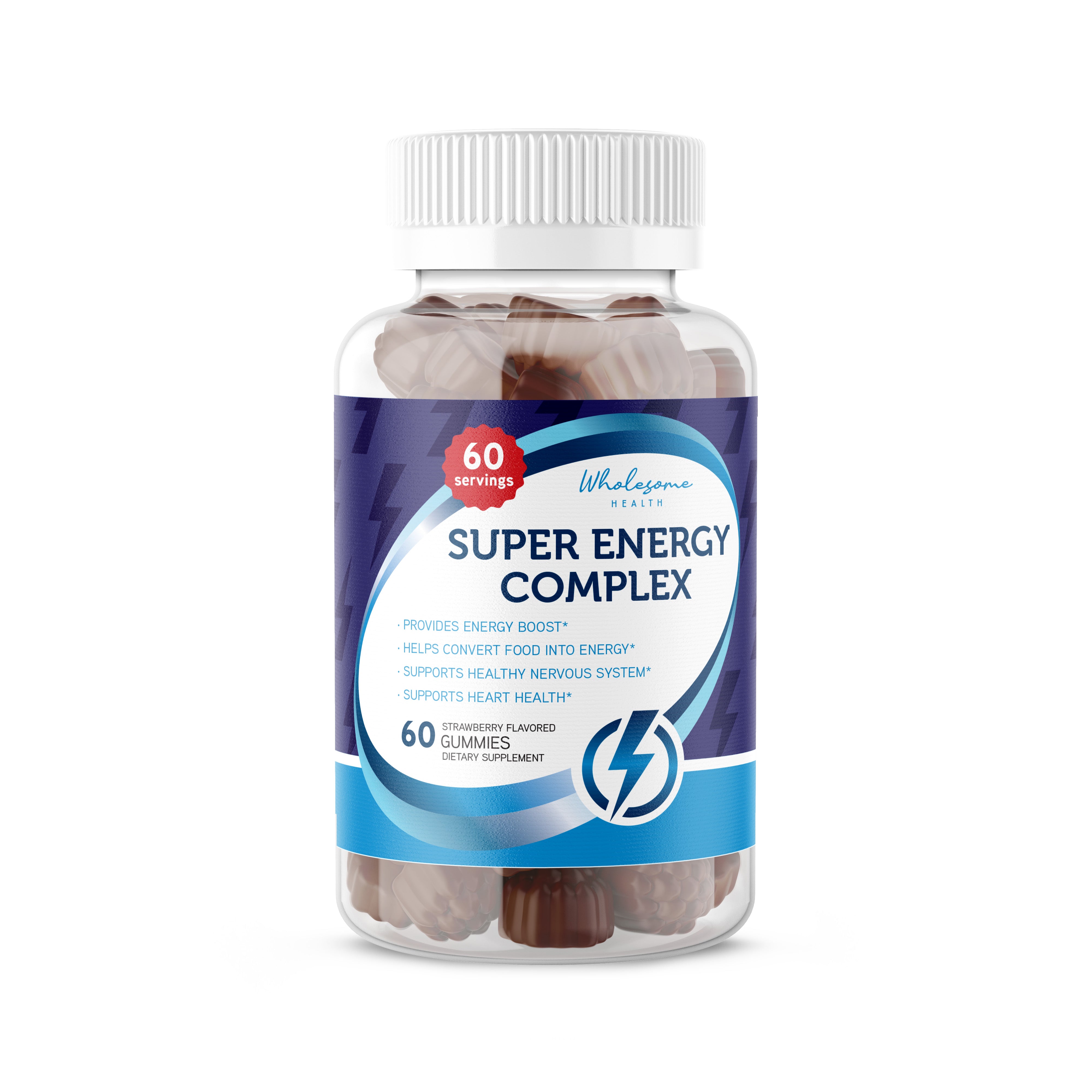 Super Energy 60ct Gummies – Wellum Health