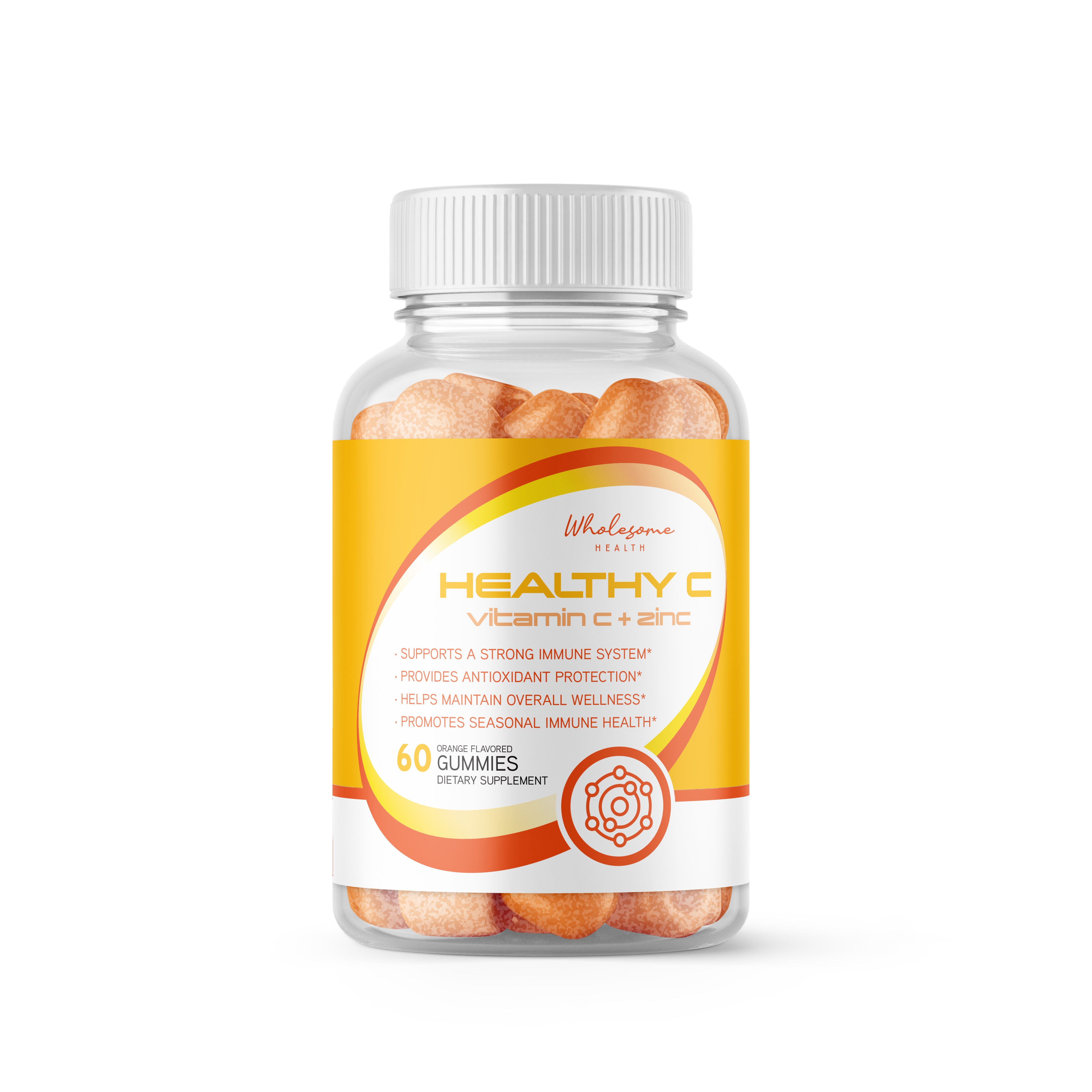 Healthy C - Vitamin C + Zinc 60ct Gummies – Wellum Health